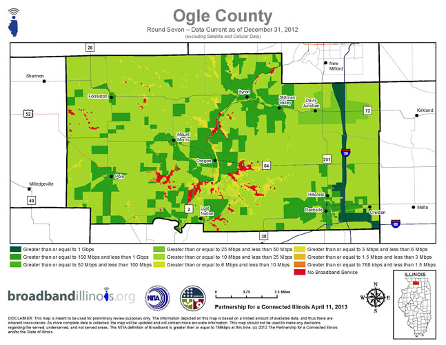 Ogle County Maps — Broadband Illinois