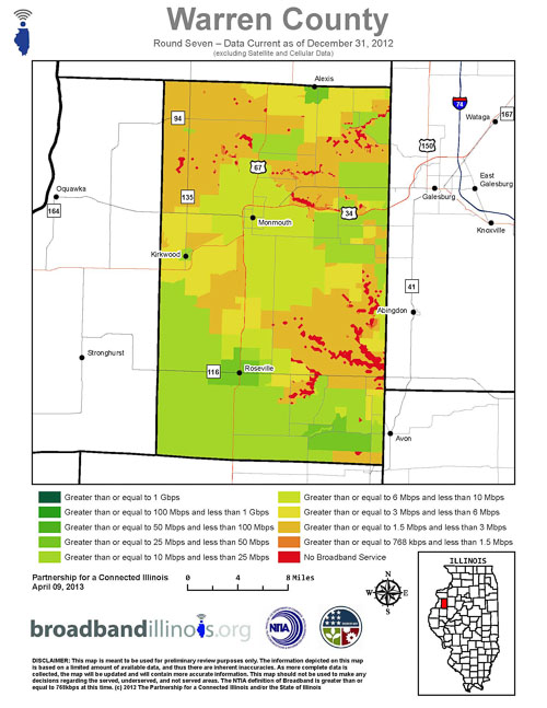 Warren County Maps — Broadband Illinois
